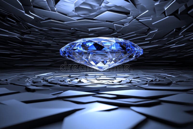 During Evening Hours, a Floating Geometric Shape Brings Light To a ...