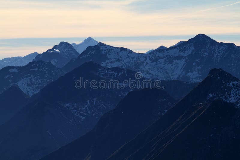 Evening light stock image. Image of travel, range, aerial - 30225571