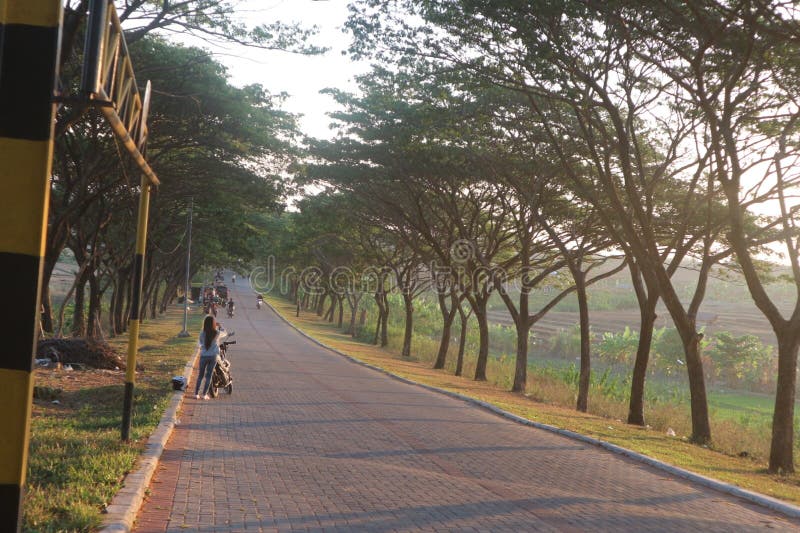 Evening Light, Cikarang Indonesia Stock Photo - Image of infrastructure ...