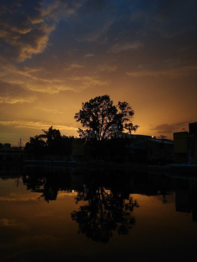 The Evening Light Was Getting Dim Stock Photo - Image of night ...