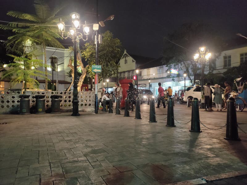 Evening in the Old Town of Semarang Indonesia Editorial Stock Image ...