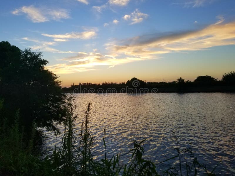 Evening stock photo. Image of green, white, smoking - 181243830