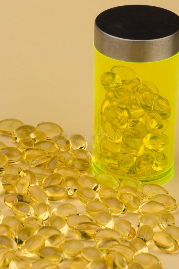Evening Primrose oil stock image. Image of primrose, pill - 1707785