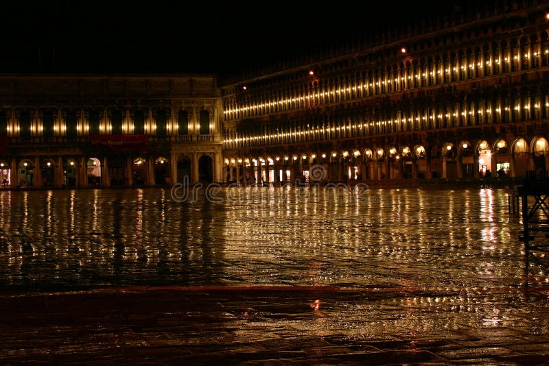 Rain in Venice stock image. Image of romantic, ancient - 6137453