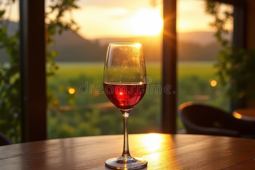 Evening Reflections stock illustration. Illustration of tranquility ...