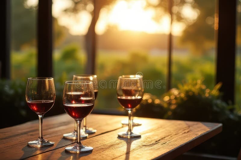 Evening Reflections stock illustration. Illustration of elegant - 376821504