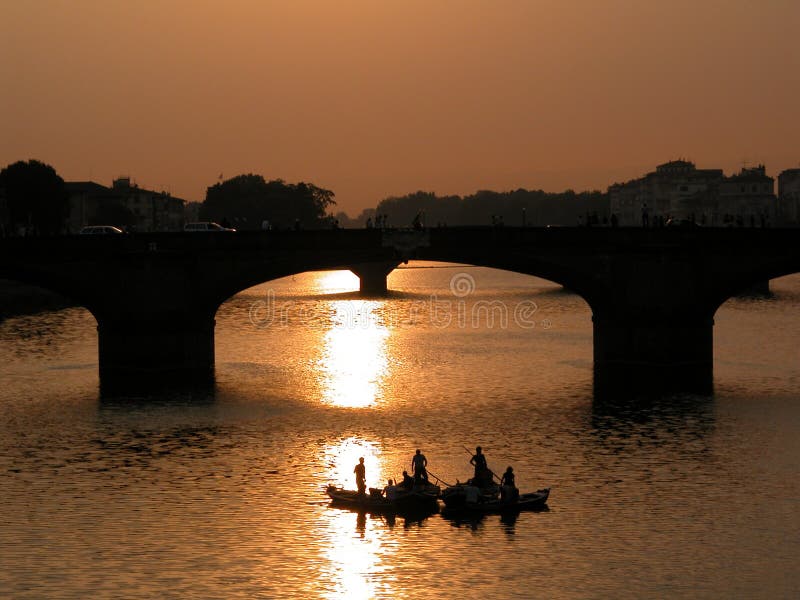 Evening at the river stock photo. Image of warm, cosy, sunset - 45758