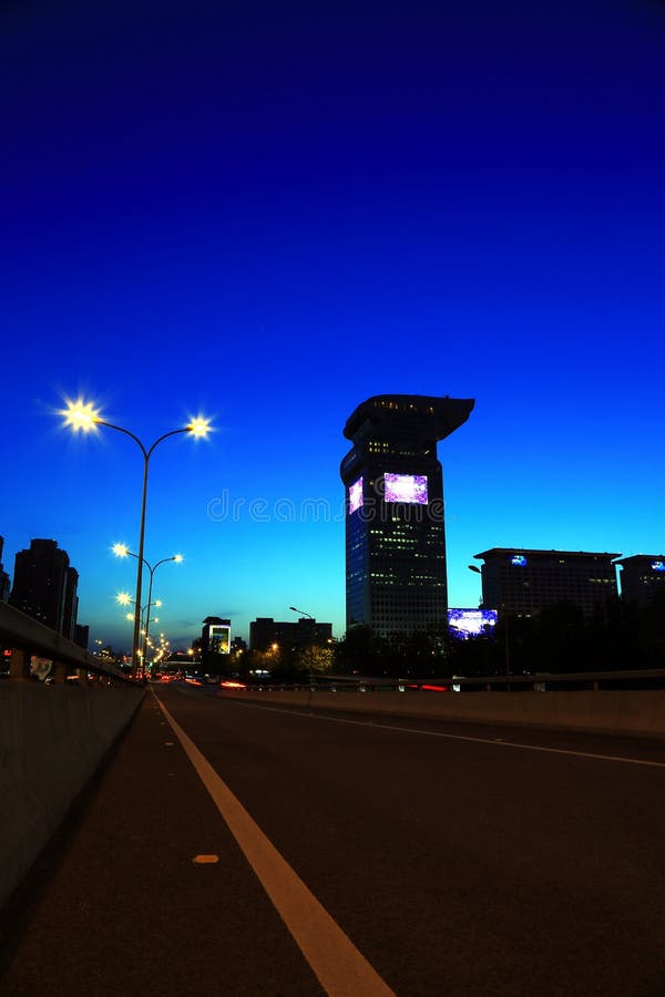 Evening scene stock photo. Image of outdoor, chinese - 30736900