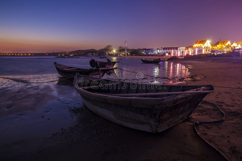 Evening beach stock photo. Image of seaside, coast, shoreline - 173787686