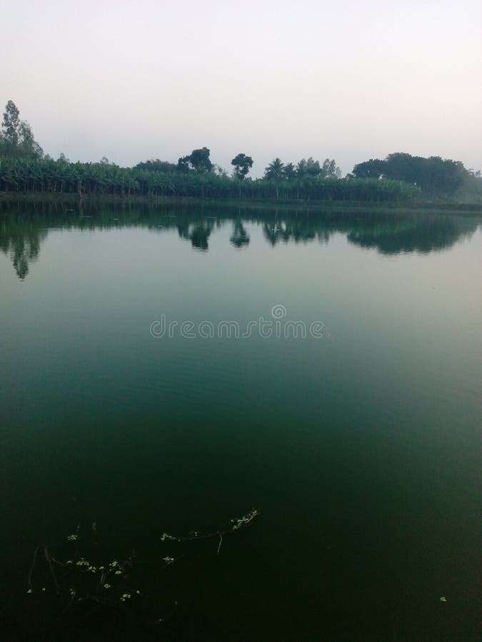 Evening Sight of a Natural Park Stock Photo - Image of tables, view ...
