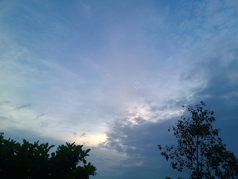 Evening sky stock image. Image of view, evening, shoot - 128340761