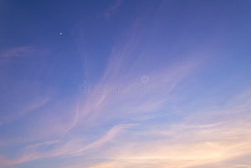 Evening sky stock photo. Image of fluffy, environment - 65521698