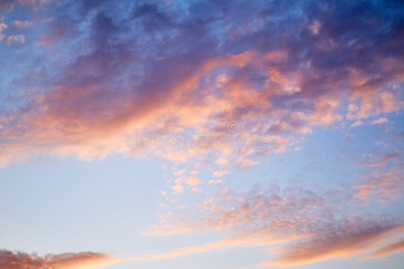 Evening sky stock image. Image of gradient, beauty, dramatic - 61315869
