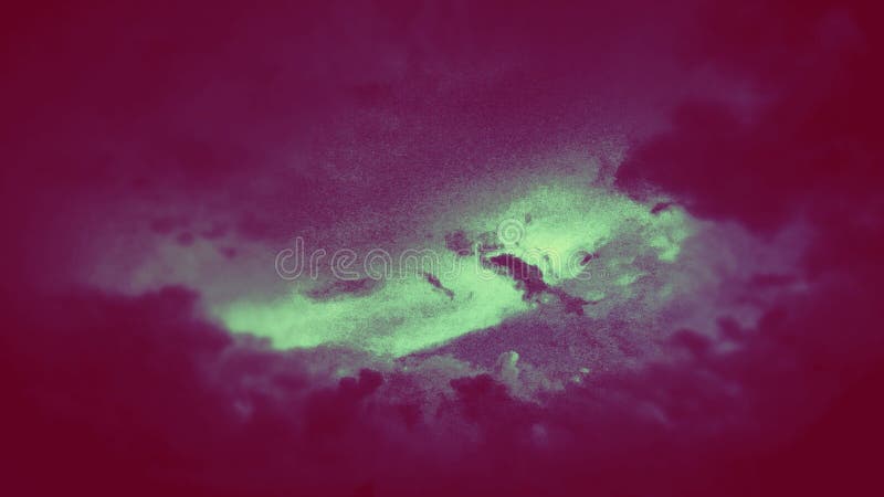 Alien Skyscape stock image. Image of overcast, evening - 105502539