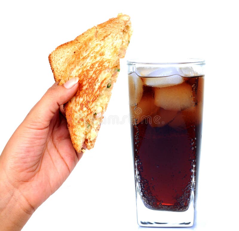 Evening snack stock photo. Image of water, holding, fast - 19617240