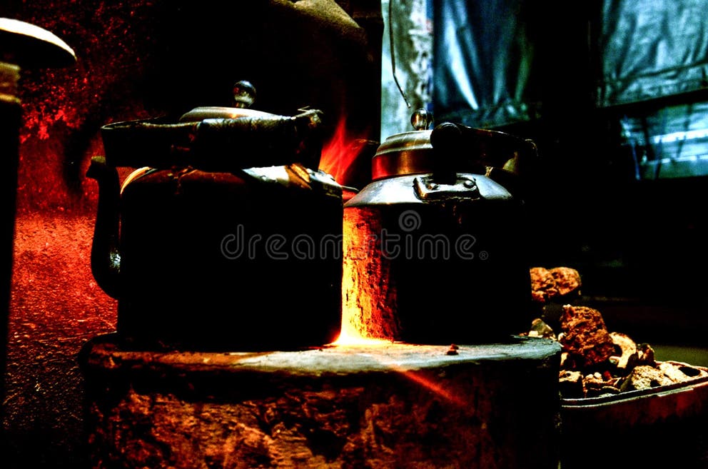 Evening tea stock photo. Image of time, cattle, evening - 76610176