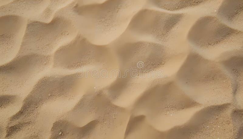 Evenly Scattered Fine Light Brown Grains Creating a Realistic Sandy ...