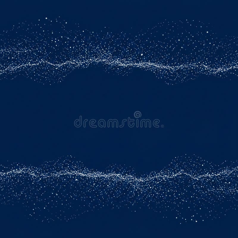 Evenly Spaced Along the Top and Bottom, Clusters of Small White Dots ...