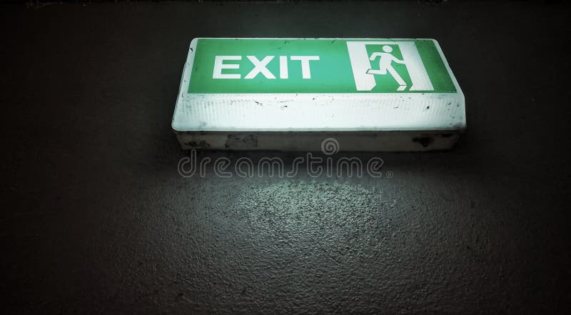In the Event of an Emergency. Stock Image - Image of emergency, fire ...