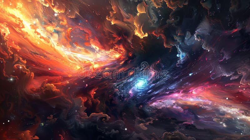 Event Horizon Eclipse: Celestial Phenomenon Stock Illustration ...