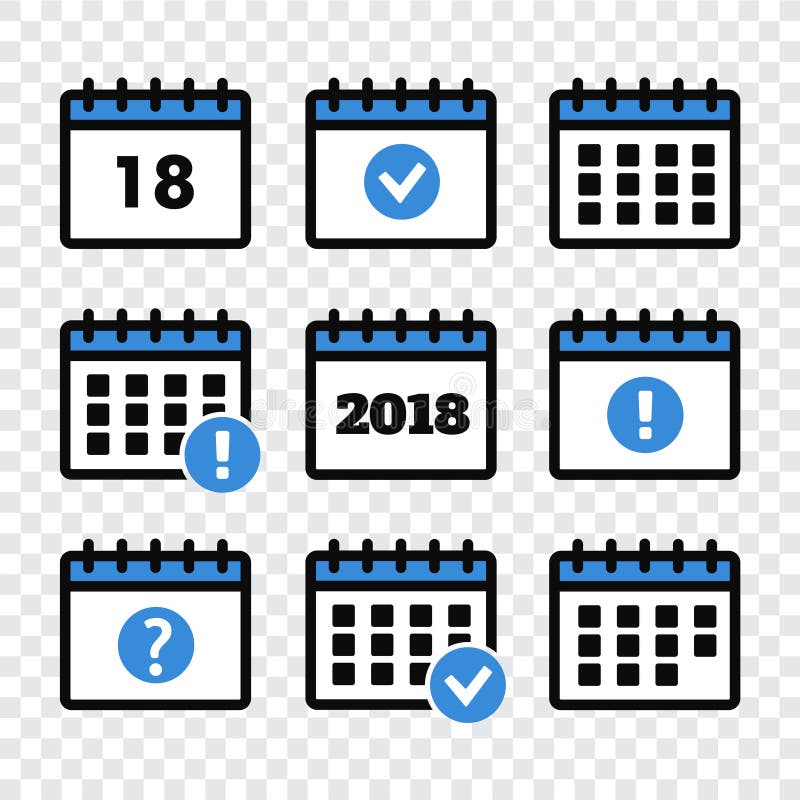 Event Icon. Annual Plan Vector. Calendar Icons Stock Illustration ...