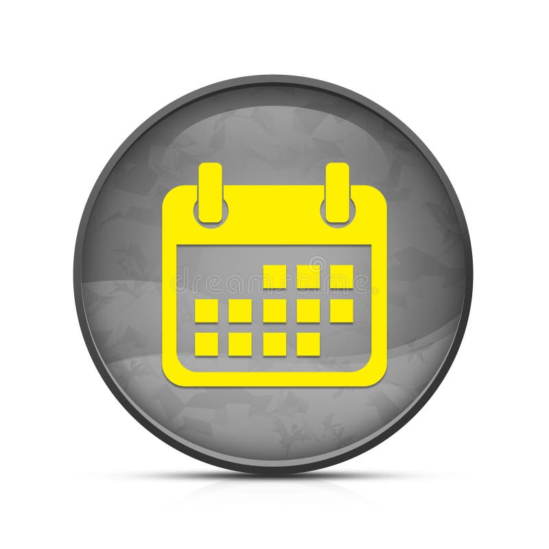 Event Icon on Classy Splash Black Round Button Illustration Stock ...