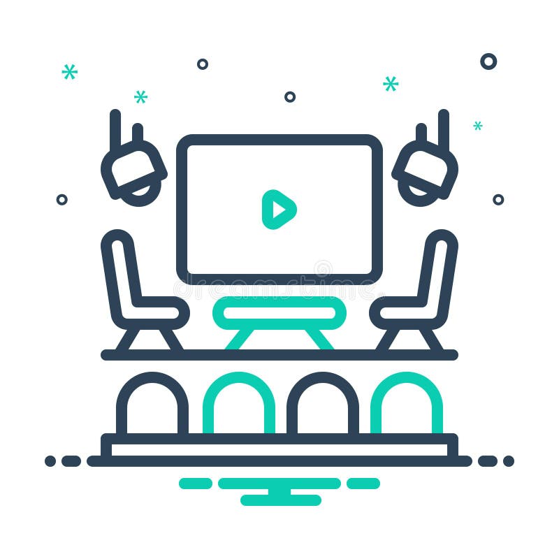 Mix Icon for Event, Occasion and Stage Stock Vector - Illustration of ...