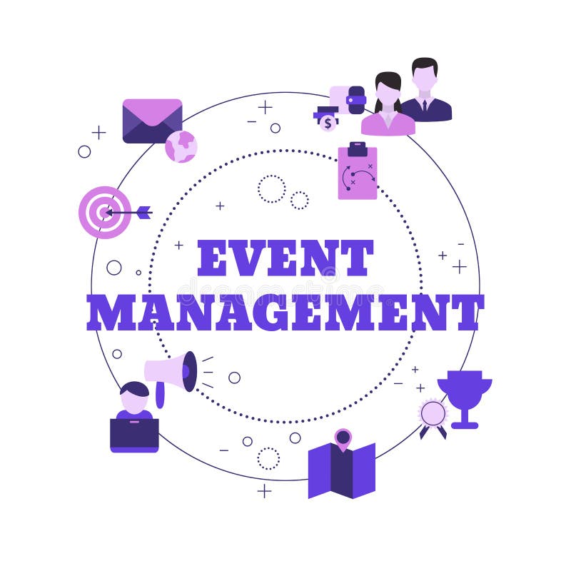 Event management concept stock vector. Illustration of location - 160446360 Event management concept stock vector. Illustration of location - 160446360
