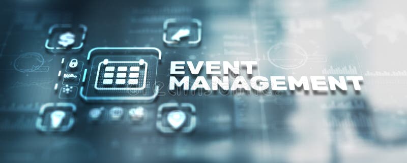 Event Management Concept. Planner Organization Management Remind ...