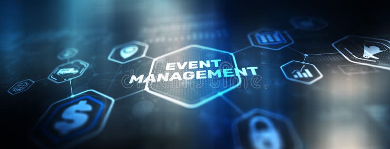 Event Management Concept. Planner Organization Management Remind ...