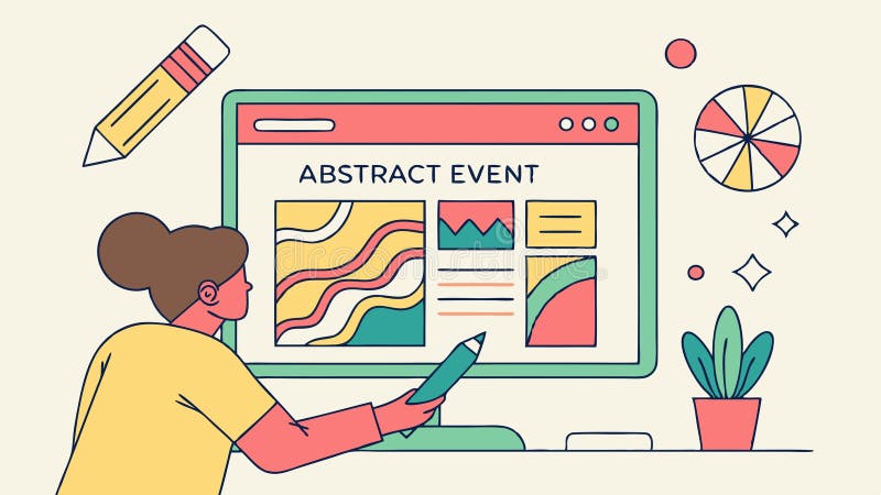 Event Organizer Planning Abstract Event, Creativity, Vector Design ...