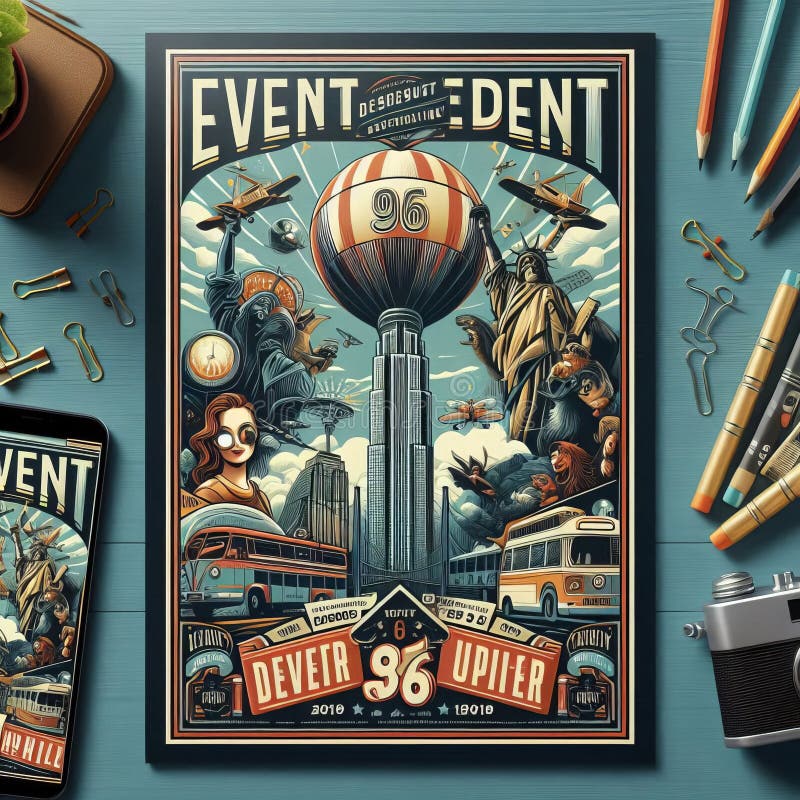 Event Poster Design Design for Event Posters that Includes Ima Stock ...