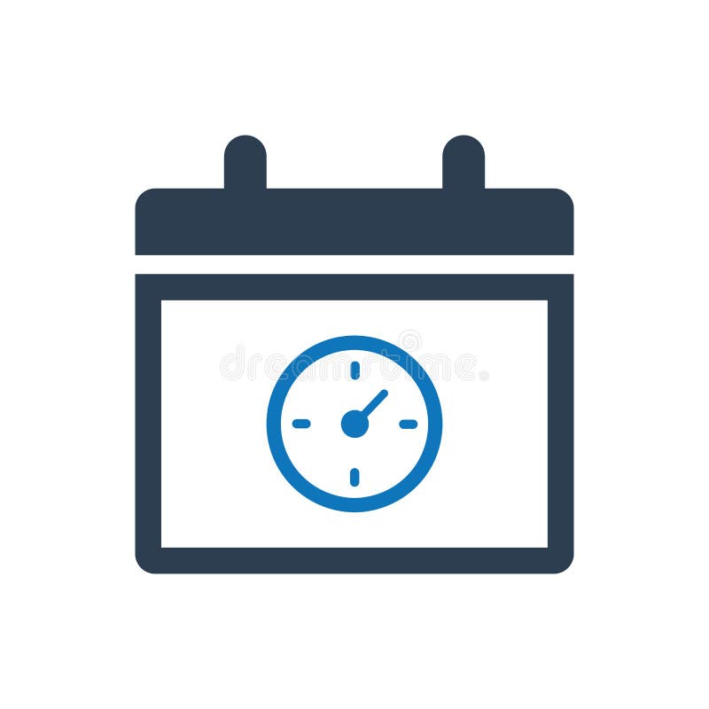 Event schedule icon stock vector. Illustration of icon - 128915031