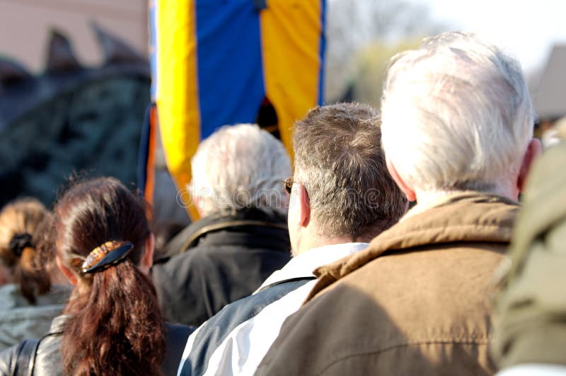 Event spectators stock image. Image of action, citizens - 2151025