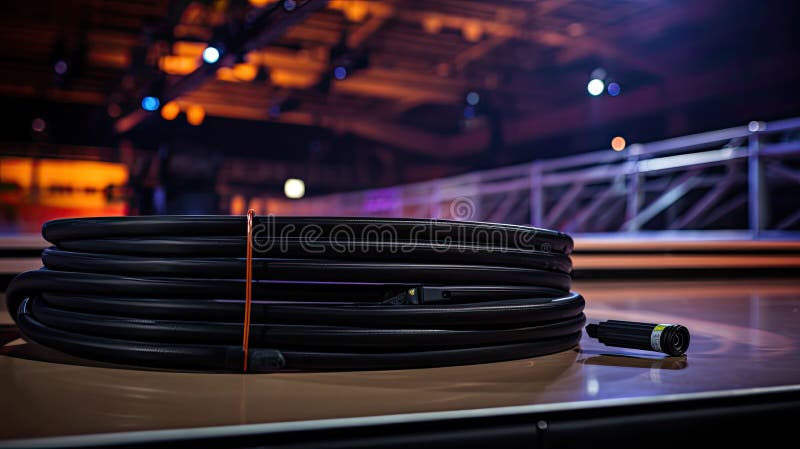 Events cable protector stock illustration. Illustration of background ...
