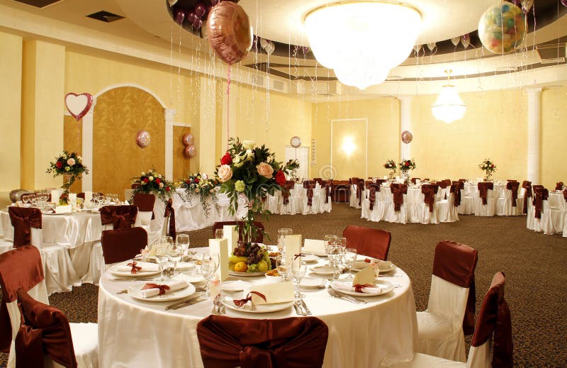 Events hall stock photo. Image of candles, celebration - 17058186