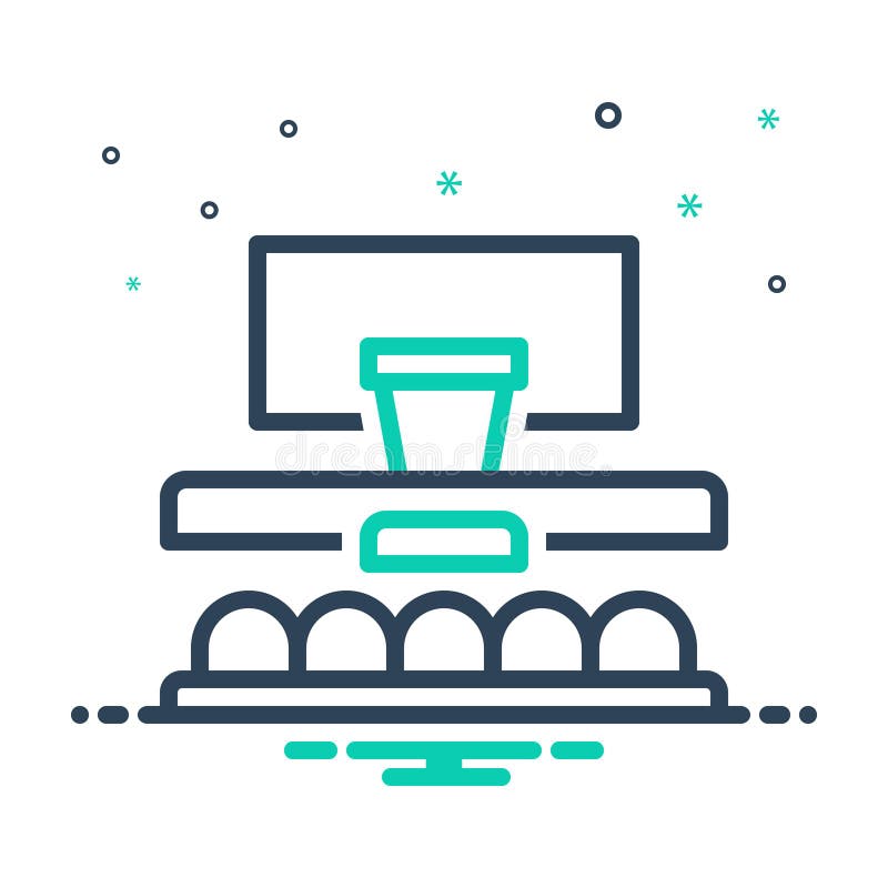 Mix Icon for Events, Stage and Concert Stock Illustration ...