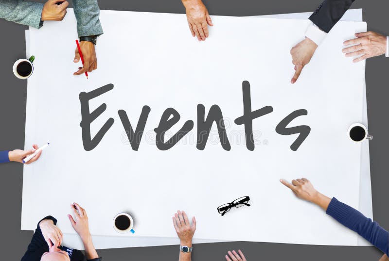 Events Make it Happen Concept Stock Photo - Image of businesswomen ...