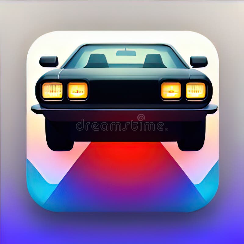 Events Software App Icon. Generative AI. Stock Image - Image of eyes ...