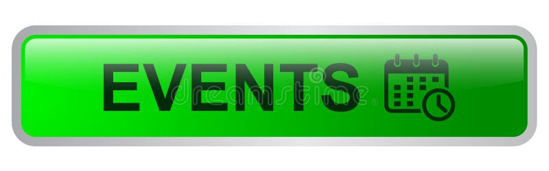 Events icon web button stock illustration. Illustration of date - 120208540