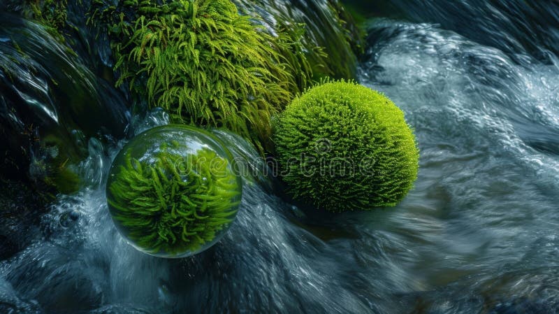 The Everchanging Currents of the Lake Cause the Moss Balls To ...