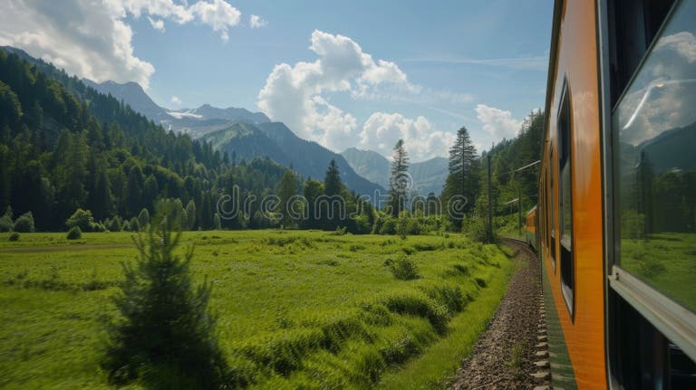 An Everchanging Landscape of Meadows Forests and Mountains As Seen from ...