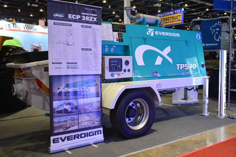 Everdigm Tp570 Trailer Pump at Philconstruct in Pasay, Philippines ...