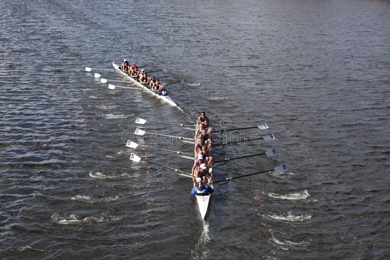 Everett Rowing Association Tries To Pass Eton Rowi Editorial Image ...