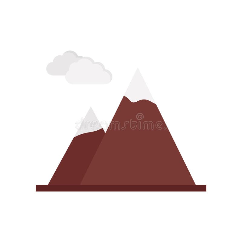Hills Line Style Vector Icon Which Can Easily Modify or Edit Stock ...
