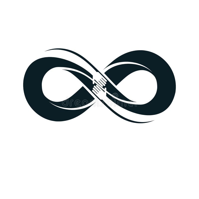 Everlasting Friendship, Forever Friends, Creative Vector Symbol Stock ...