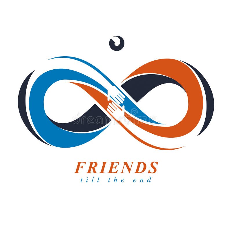 Friends Infinity Symbol Stock Illustrations – 204 Friends Infinity ...