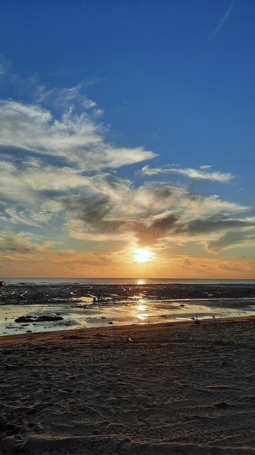 Every Bright Day Has Its Most Beautiful Sunset Stock Image - Image of ...