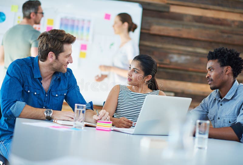 Every Challenge Holds the Potential for Success. a Group of Business ...