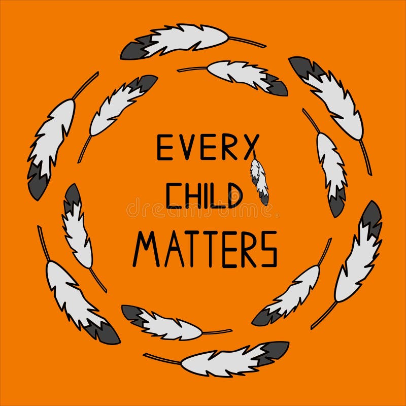 Every Child Matters Vector Illustration Stock Illustration ...
